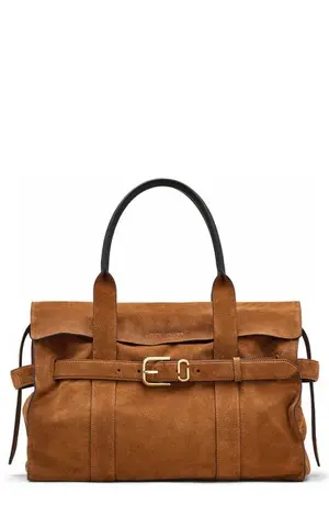 Marc Jacobs The Suede Dakota Tote - Copper