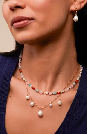 Estée Lauder Beaded Necklace - Multi