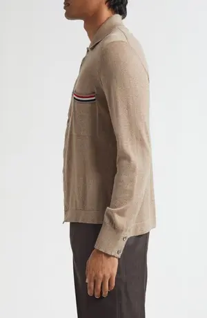 Thom Browne Virgin Wool Button-down Cardigan