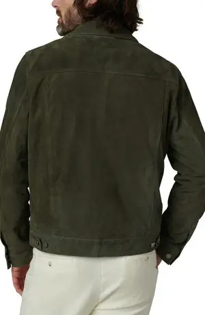 Joe's Jeans Suede Trucker Jacket