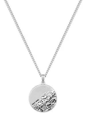 VINCERO Day One Pendant Necklace - Sterling Silver