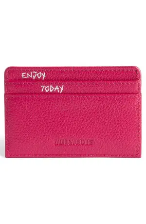 Zadig&Voltaire Pass Leather Card Case