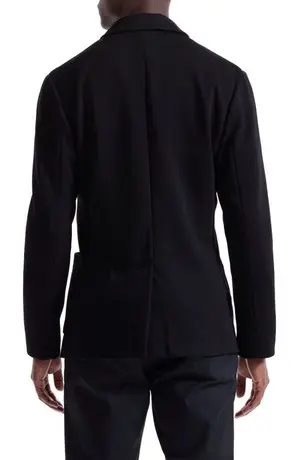 Bugatchi Soft Touch Knit Blazer - Black