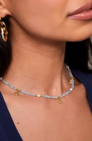 Estée Lauder Chip Bead Necklace