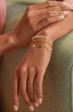 Estée Lauder Crystal Double Strand Bracelet