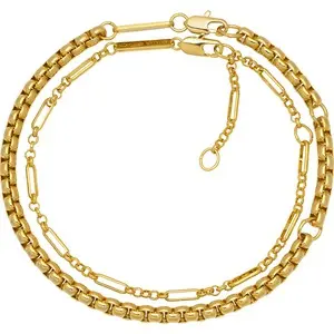 Estée Lauder Set Of Two Bracelets - Gold
