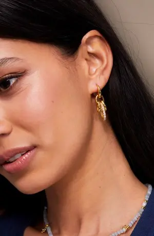 Estée Lauder Multidrop Hoop Earrings