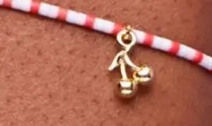 Estée Lauder Fruity Miyuki Charm Bead Slider Bracelet