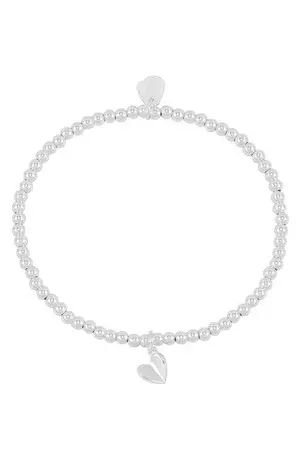 Estée Lauder Sienna Heart Beaded Stretch Bracelet