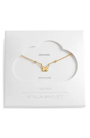 Estée Lauder Butterfly Pendant Necklace