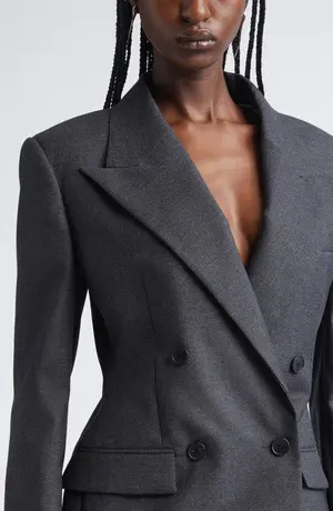 Givenchy Double-breasted Wool Jacket