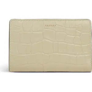 RADLEY Picton Placefaux Croc Bifold Wallet - Snow