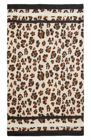 Tasha Leopard Print Scarf