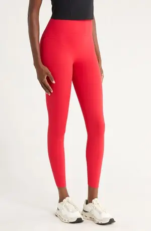 Spanx Spanxshape™ Booty Boost® Ankle Leggings - Spanx Red