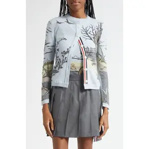 Thom Browne Printed Knitwear For Women