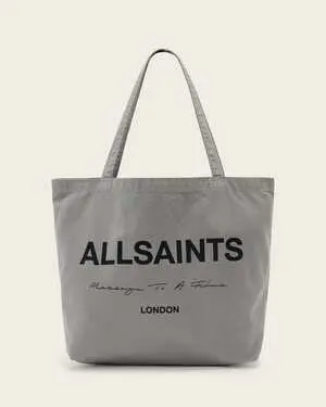 ALLSAINTS Printed Cotton Tote Bag - Green
