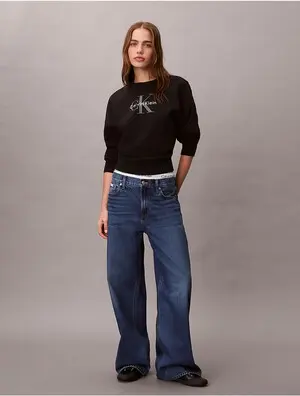 Calvin Klein Logo Jeans For Women
