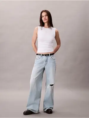 Calvin Klein Low Rise Jeans For Women