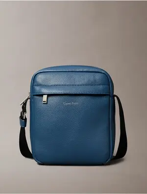 Calvin Klein Micro Pebble Reporter Bag Moonlit Ocean