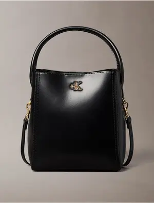 Calvin Klein Monogram Hardware Bucket Bag