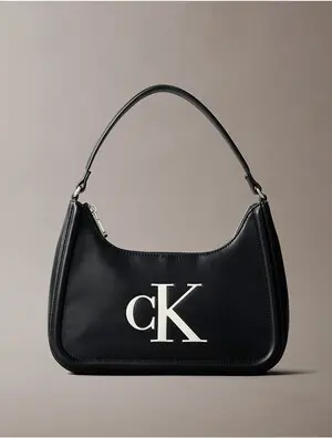 Calvin Klein Embossed Shoulder Bags For Women