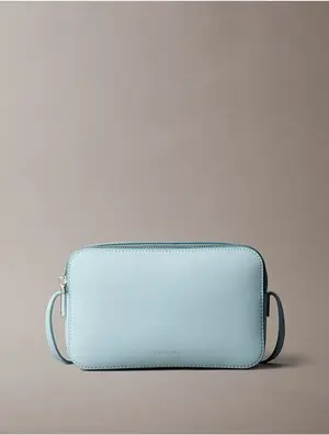 Calvin Klein Foil Logo Camera Bag - Palest Blue