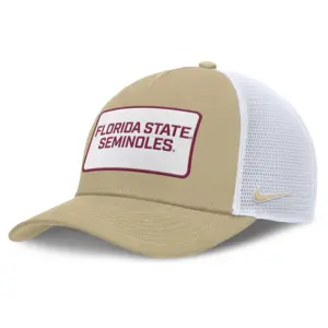 Nike Florida State On-field Rise College Trucker Adjustable Hat - Yellow
