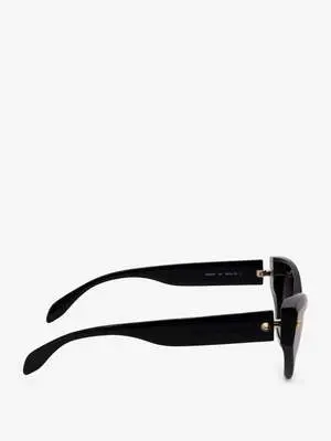 Alexander McQueen Acetate Cat-eye Sunglasses