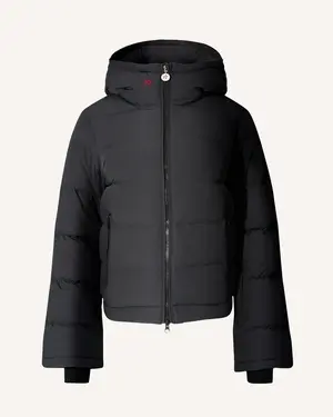 Perfect Moment Polar Flare Down Ski Jacket - Black