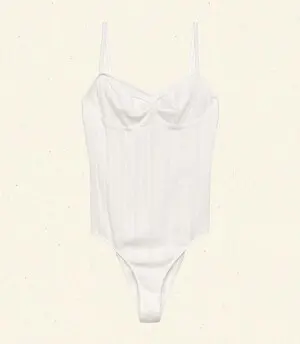 DÔEN Sigrid Bodysuit - Salt