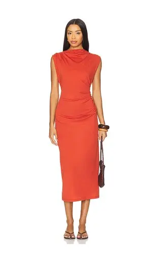 Vince Cowl Neck Muscle Tee Dress
