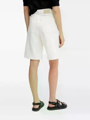 IVY OAK Button-fastening Stretch-cotton Shorts