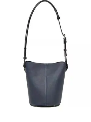 MAISON MARGIELA Leather Bucket Bag - Blue