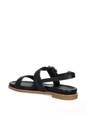 EMU AUSTRALIA Braided-leather Buckle Sandals