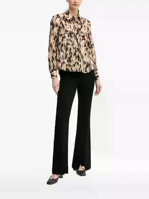 PEDRO DEL HIERRO Leopard-print Shirt