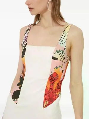 Desigual Floral-print Sleeveless Dress