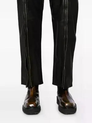 YOKE Leather Trousers