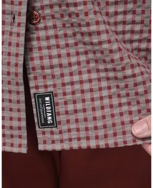 WILDFANG Essential Button-up Shirt - Cinnamon