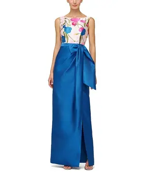 KAY UNGER Tabitha Column Gown