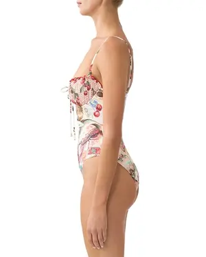 Camilla Printed Underwire One Piece Swimsuit