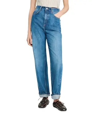 Sandro Stripes Jeans For Women