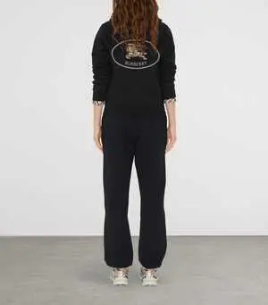 Burberry Cotton Knight Stamp Hoodie