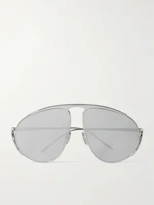 Loewe Aviator-style Sunglasses - Silver