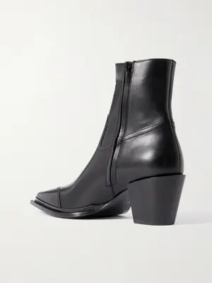 JIMMY CHOO Cece 60 Leather Ankle Boots