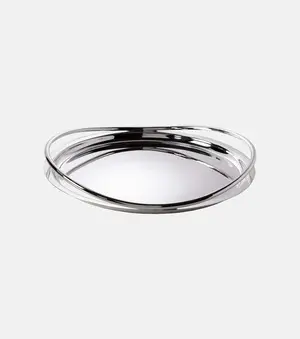Christofle Vertigo -plated Tray Andree Putman - Silver