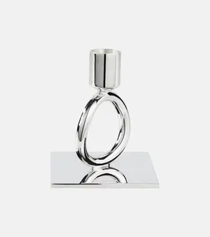 Christofle Vertigo Candle Holder Andree Putman - Silver