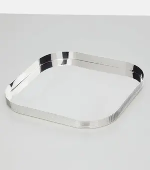 Christofle K + T -plated Tray