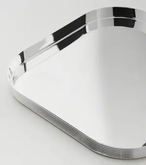 Christofle K + T -plated Tray