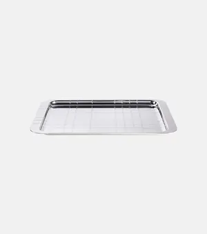 Christofle Graphik -plated Tray - Silver