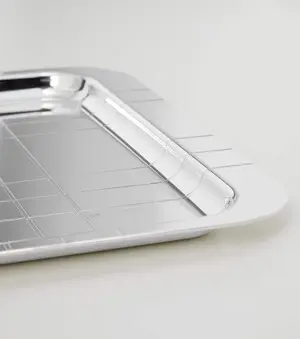 Christofle Graphik -plated Tray